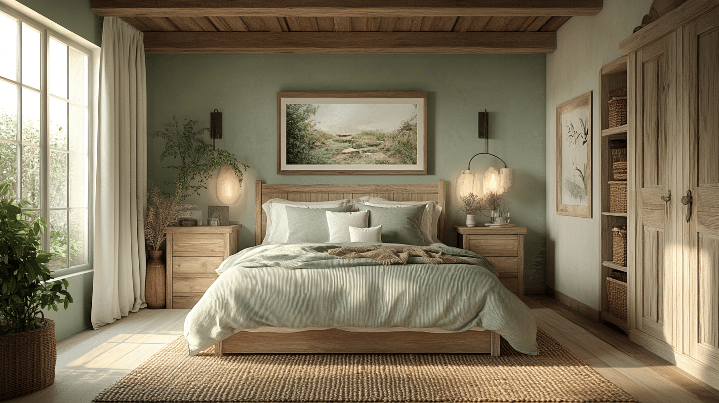 19 Sage Green Farmhouse Bedroom Ideas for a Refreshing and Serene Look ...
